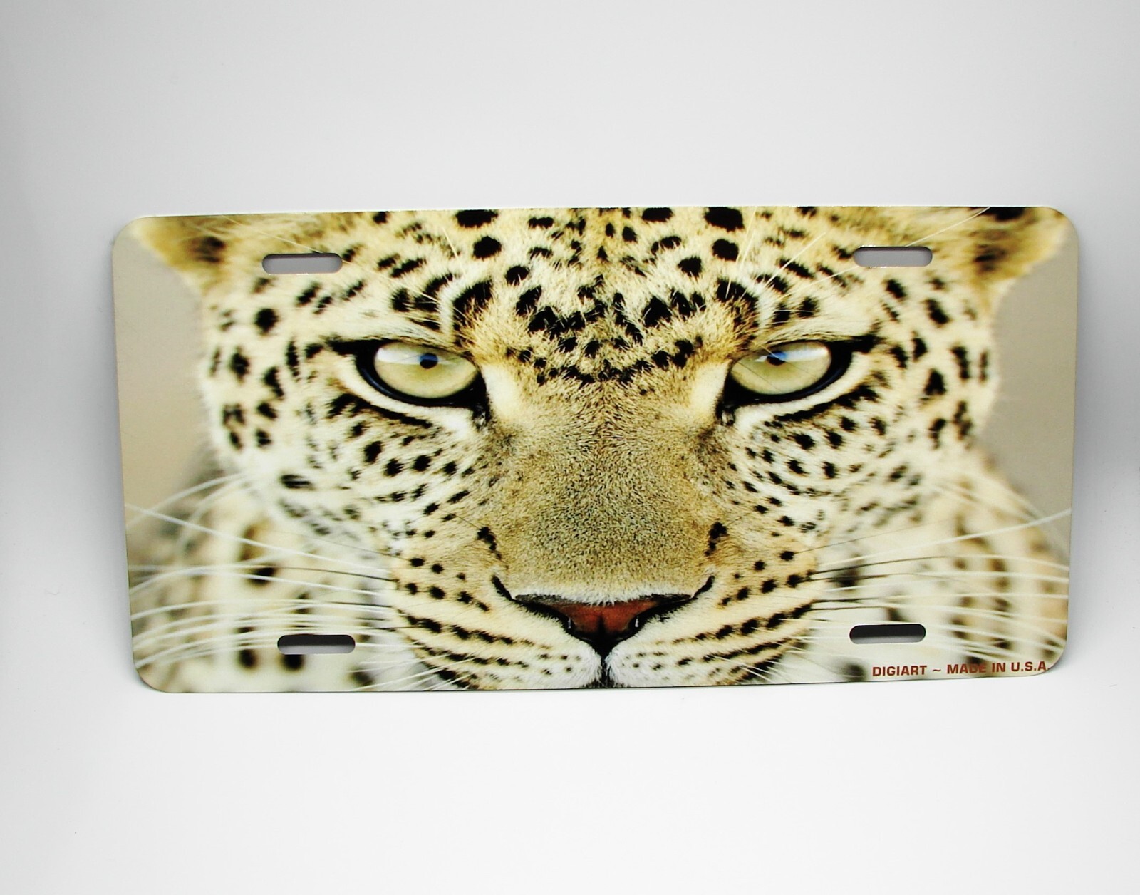 CHEETAH METAL CAR NOVELTY LICENSE PLATE WILDLIFE BIG CAT ANIMAL LOVE ...