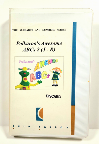 Polkaroo's Awesome ABCs 2 J-R Polkaroo VHS Chip Taylor | eBay