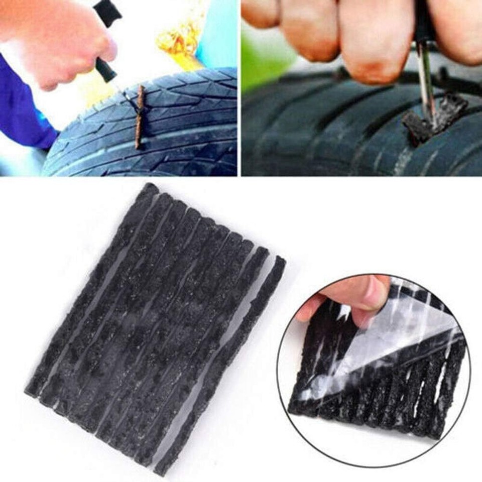 100pcs Tire Repair Plug Car Puncture Recovery Tyre Tubeless Seal Plug ...