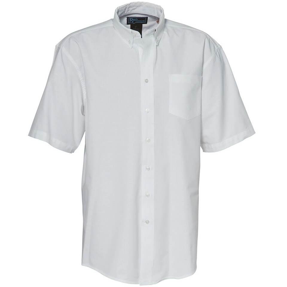 Executive Work Shirts 1 Pocket Button Up Industrial Uniform Mechanic ...