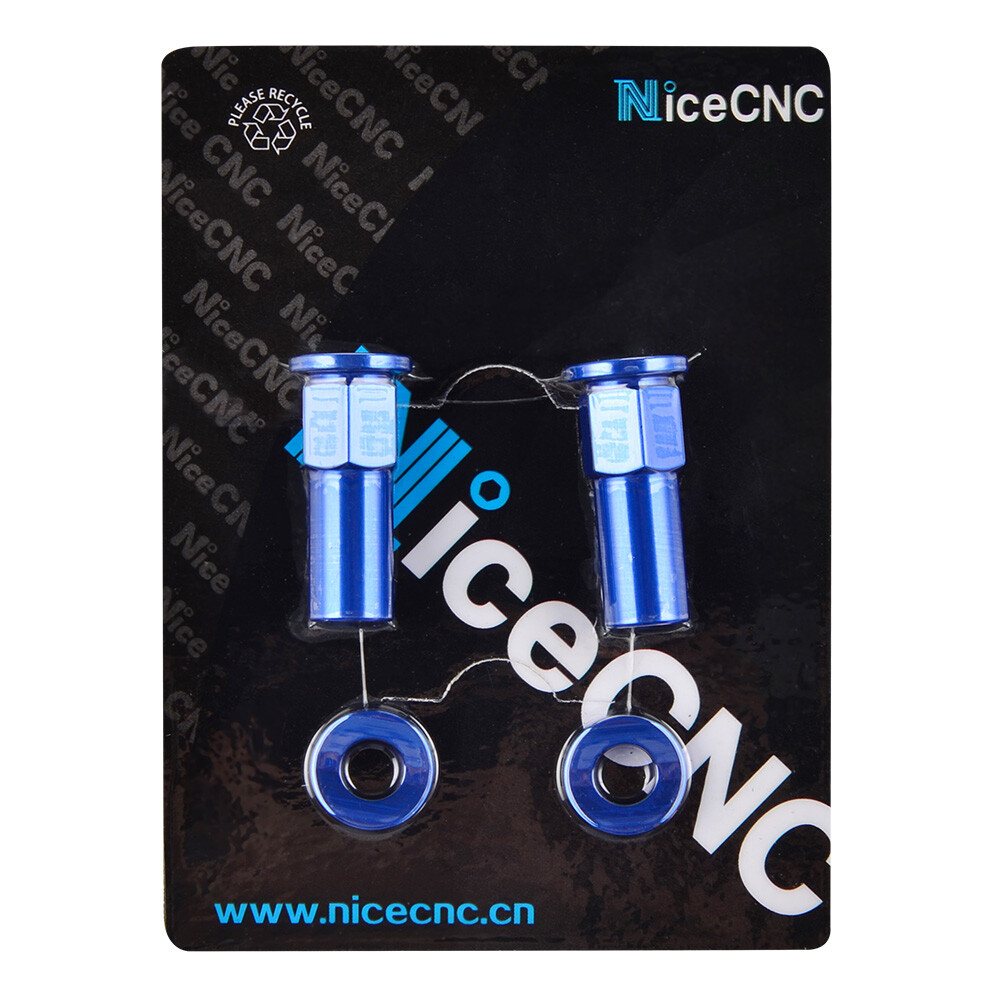 Blue Rim Lock Nuts Spacer Kit Fit Yamaha YZ125 YZ250 YZ250F YZ450F ...