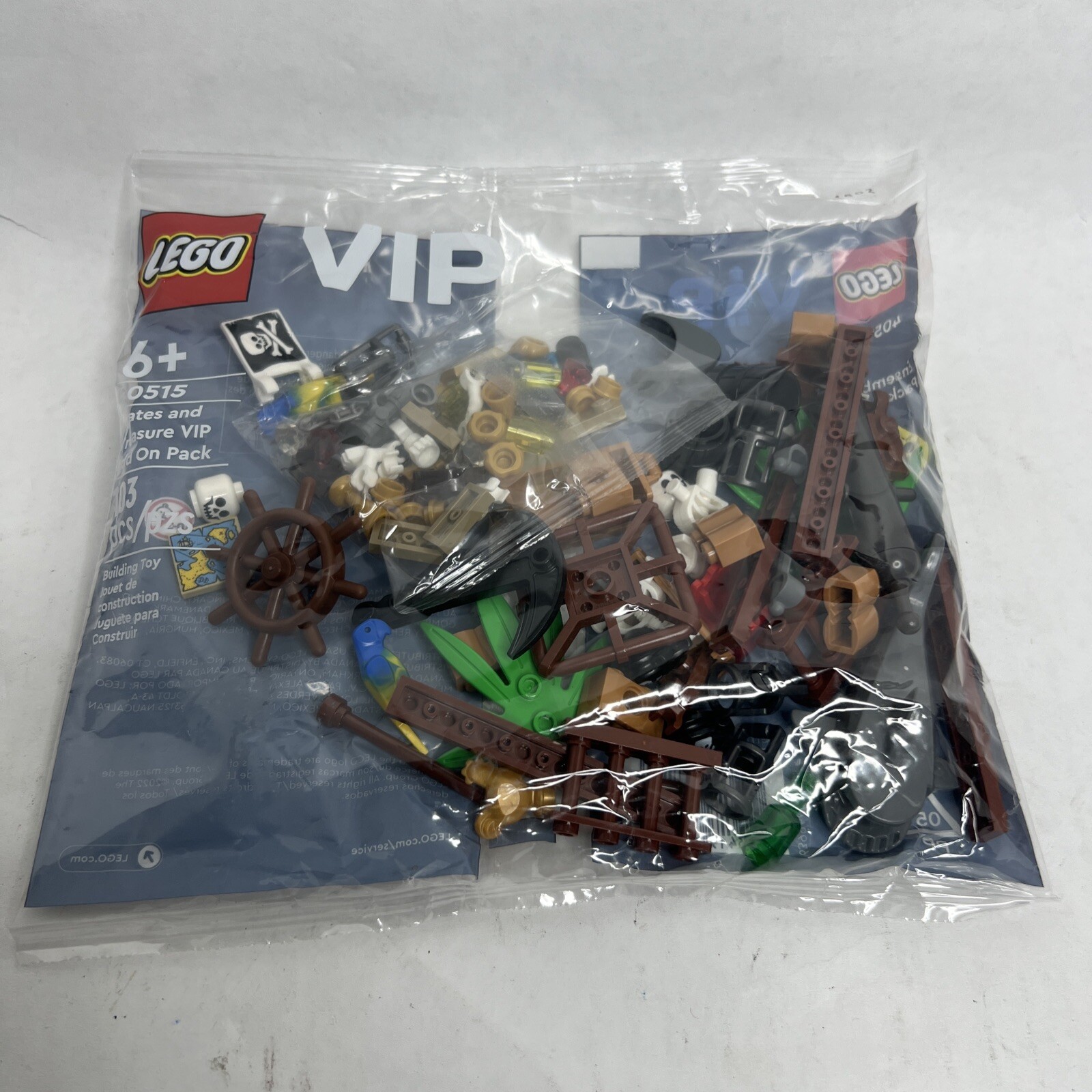LEGO Miscellaneous: Pirates and Treasure VIP Add On Pack (40515) for ...