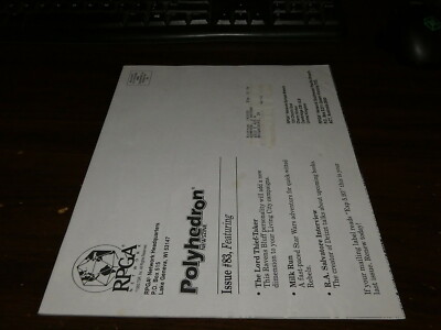 TSR: RPGA: Polyhedron Newszine Issue #83 with mailer | eBay