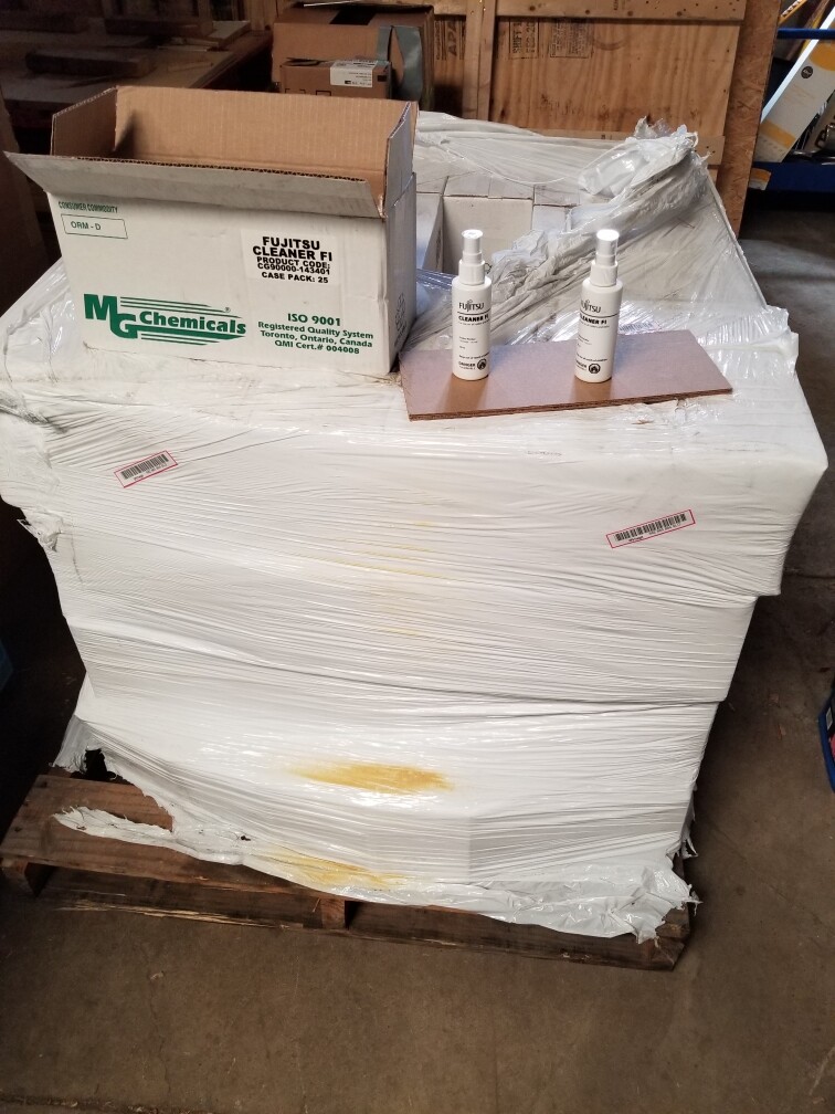 1 New Sealed Case of Qty 25 100ml Bottles Fujitsu F1 Scanner Roller ...