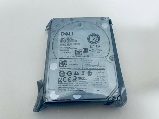 Dell RWR8F 2.4tb 10k SAS 2.5 12g SFF Hard Drive for sale online | eBay