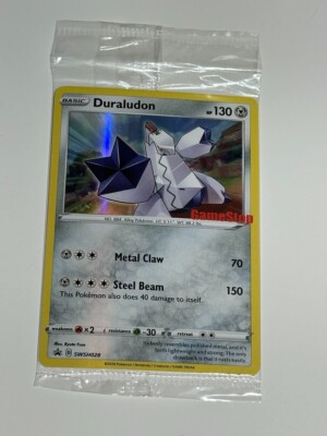 Duraludon GameStop Stamped Holo PROMO SWSH028 NEW SEALED Pokémon Card ...