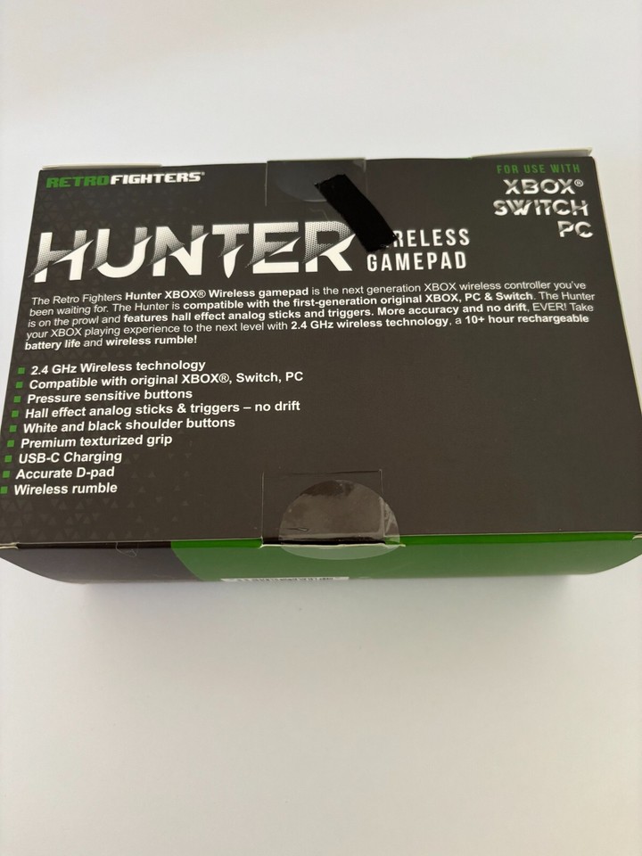 Retro Fighters Hunter Wireless Gamepad - Controller - Empty Box | eBay