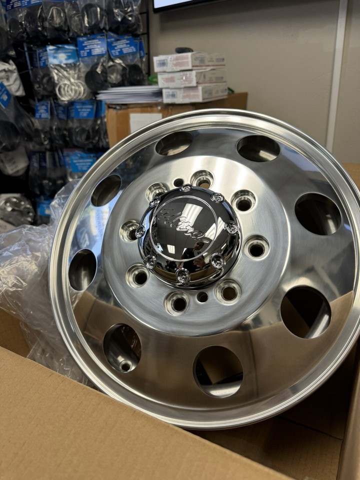 Set of 4-16" Inch Ultra Modular Dually 8x6.5" Polished Wheels Rims | eBay