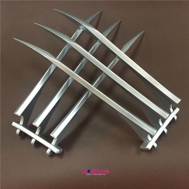 X-Men Wolverine Logan Claws Blade of Refinement Cosplay ABS Claws Props ...