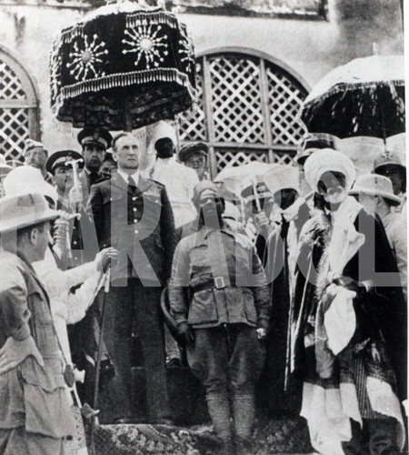 Photo de presse vintage Histoire,Axum ,Rudolph Graziani,1936,tirage 24 ...