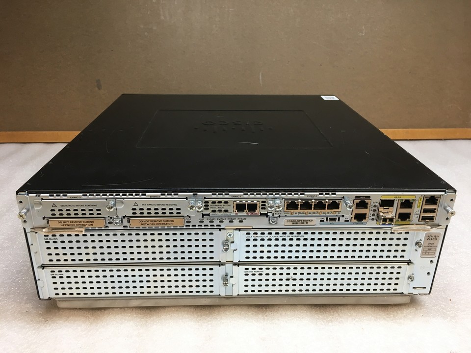 Cisco 3900 Series CISCO3925-CHASSIS V02 Gigabit Integrated Service ...