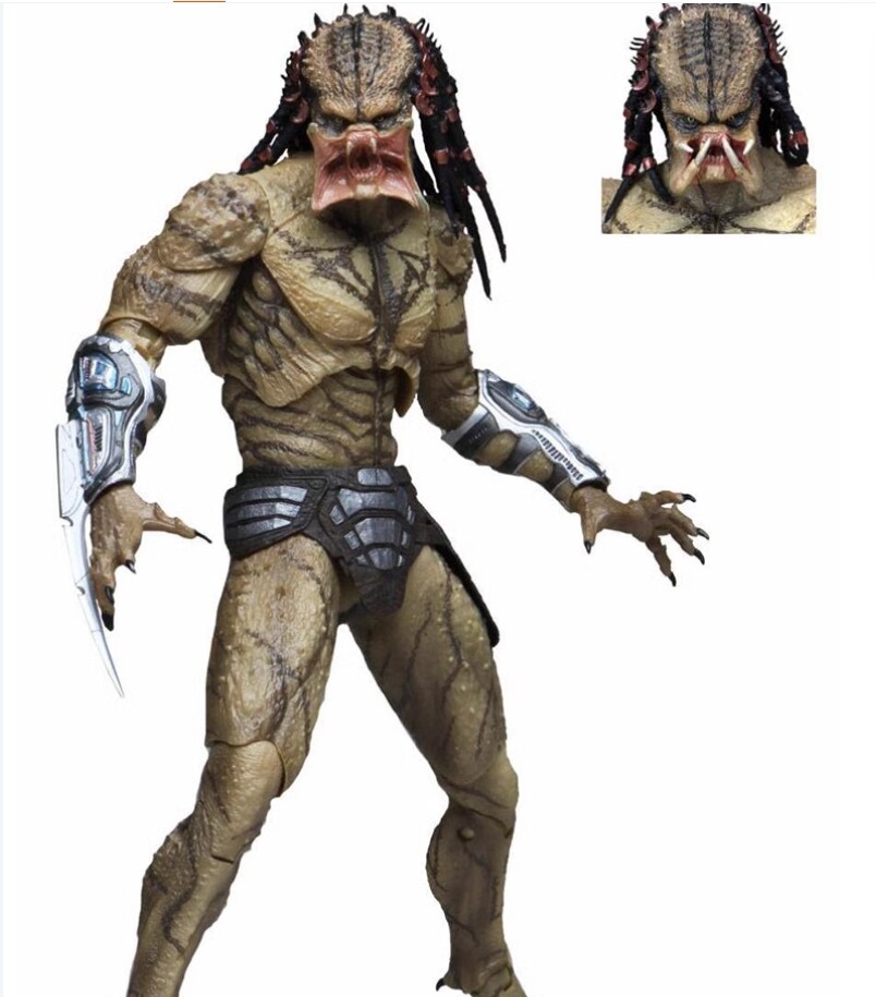 NECA Predator 2018 Armored Assassin Predator Deluxe Action Figure Toy 7 ...