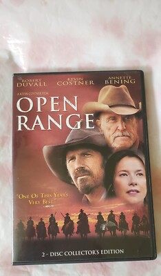 Open Range (DVD, 2004, 2-Disc Set) Robert Duvall Kevin Costner Annette ...