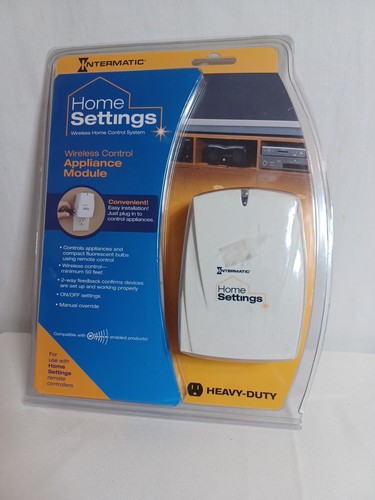 Z-wave Intermatic HA02C Home Settings Heavy-Duty Plug-In Appliance ...