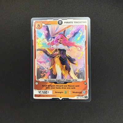 Gamersupps VCARD Rising Stars First Edition Holo 8 Pirate Trickywi | eBay
