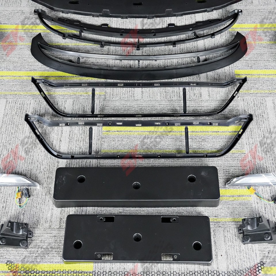 Front Bumper Body kits Fits For Porsche 987 2005-12 Boxster Cayman ...