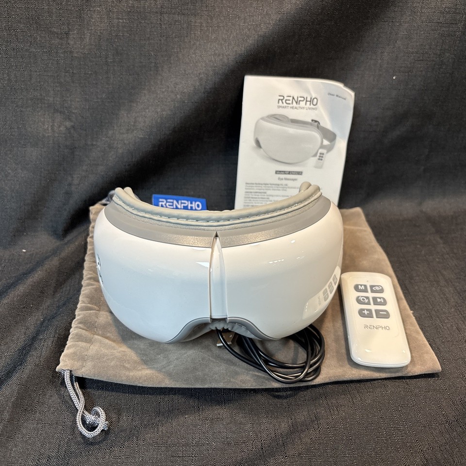 RENPHO Eyeris 1 - Eye Massager with Heat, Eye Massage Mask with Music ...