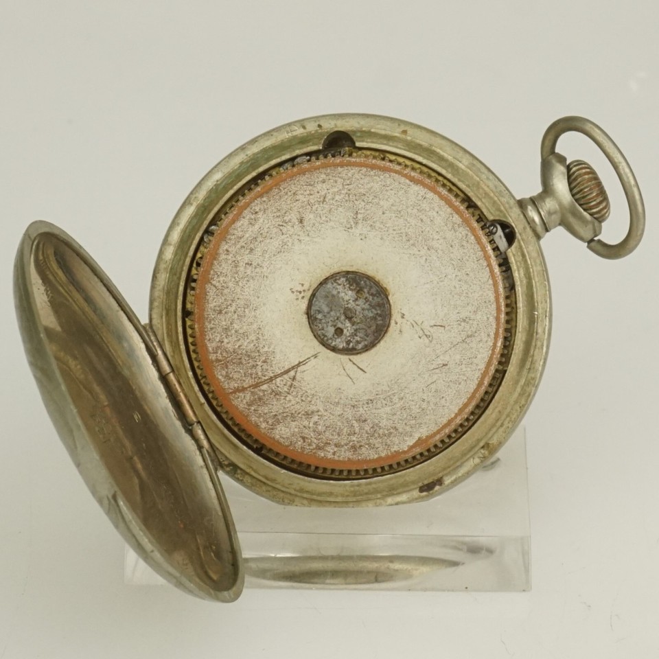 Rare! 8 Days HEBDOMAS Pocket Watch Men's no fusee duplex chronometer no ...