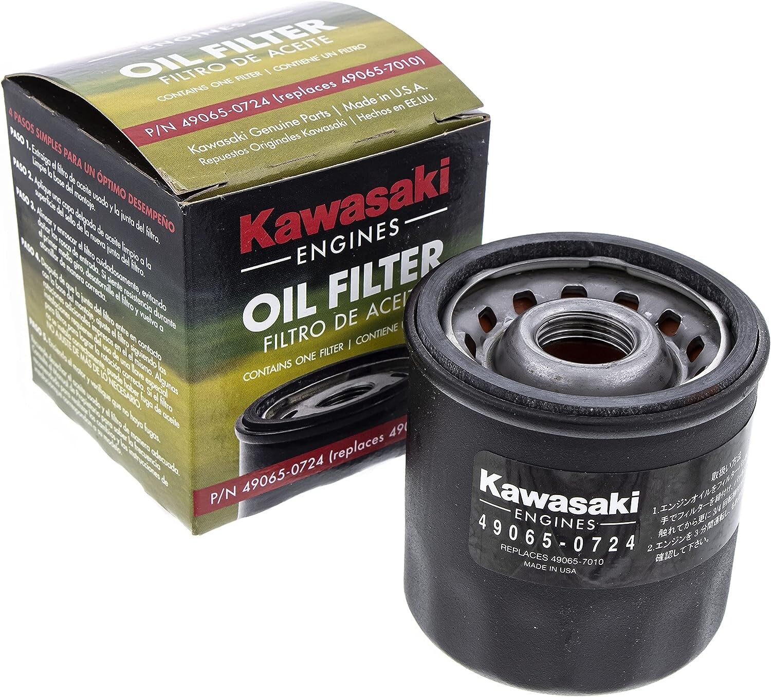 KAWASAKI 49065-0724 - Cross reference oil filters
