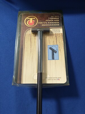 THOMPSON CENTER T/C T-HANDLE POWER ROD KATAHDIN MUZZLELOADER #7977 ALUM ...