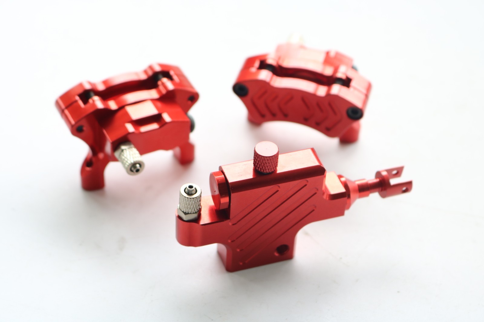 New Front Wheel Hydraulic Brake System fit 1/5 HPI Baja 5B SS 5T Rovan ...