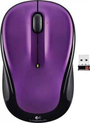 Logitech M325 Wireless Mouse - Purple / Violet 910-003120 | eBay