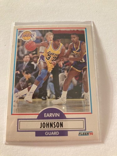 1990 fleer basketball Earvin Johnson #93 error card. Extremely rare | eBay