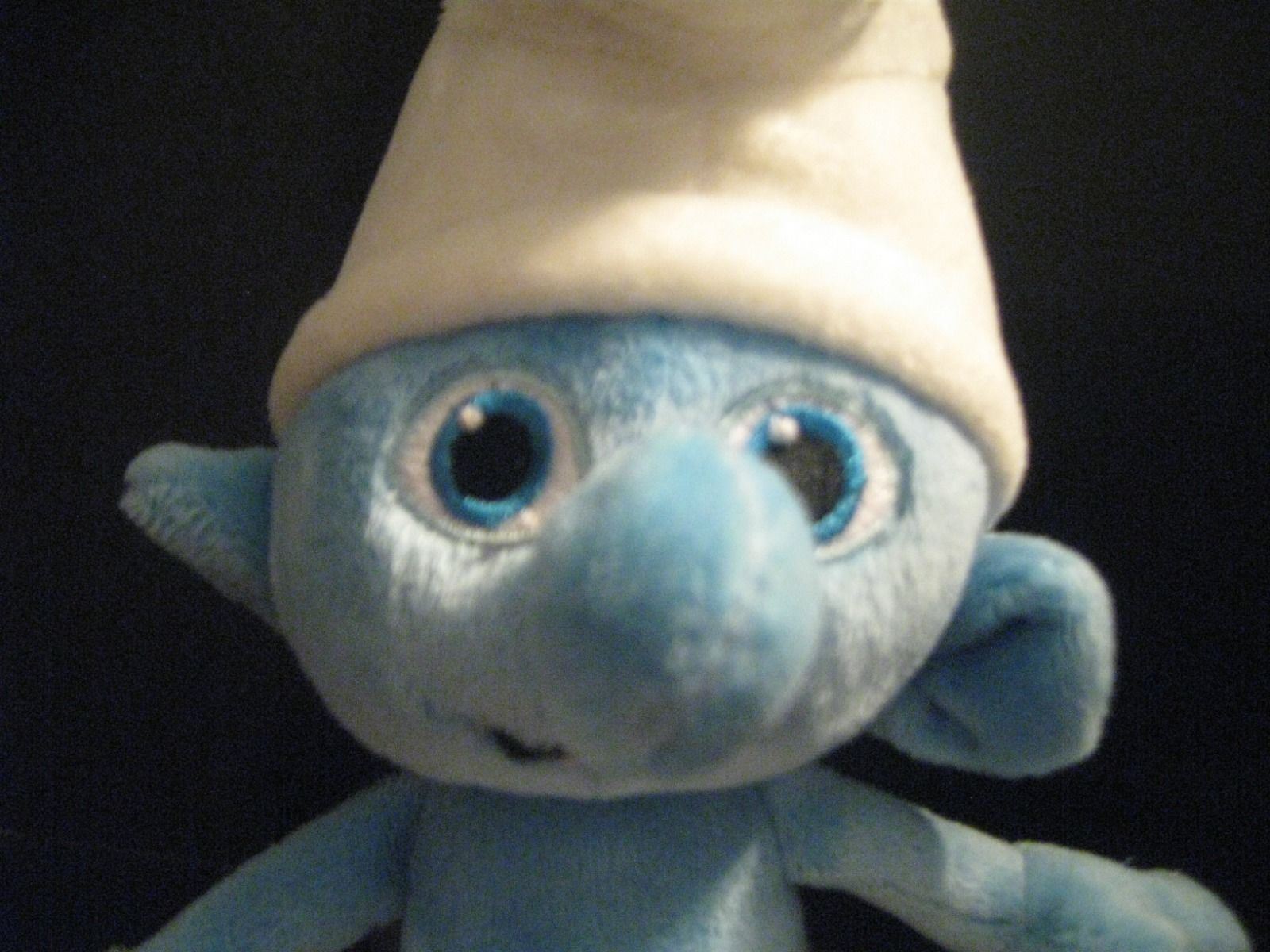 Smurf Plush Stuffed Animal 9" Blue From Smurfs Movie Boy Smurf Soft ...