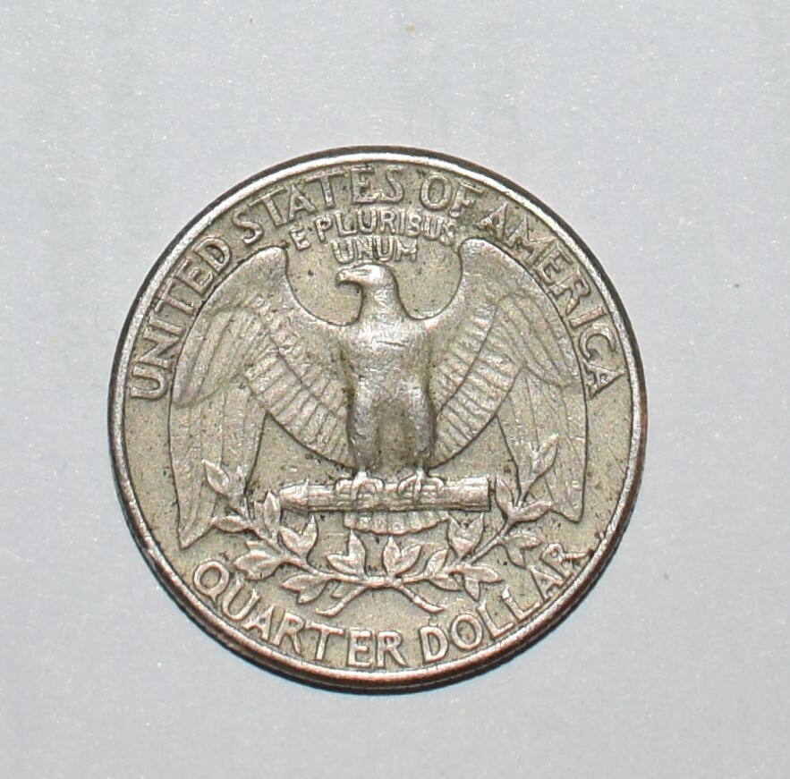 1982 D Quarter Multi Error Mint Mark, Rim, Broad Strike Collar Letters ...