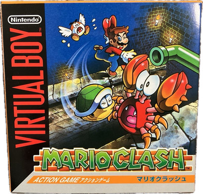 Nintendo Virtual Boy Mario Clash Video Game New from Japan | eBay