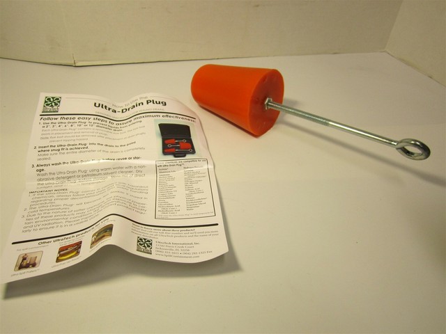 Ultratech 2114 Polyurethane Conical Ultra-drain Plug 3in Diameter ...