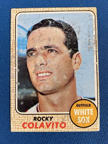1968 Topps Rocky Colavito Baseball Card #99 POOR Chicago White Sox | eBay