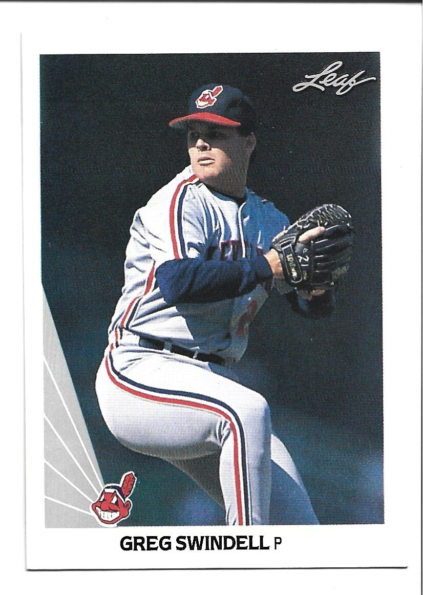 1990 Leaf #206 Greg Swindell Cleveland Indians Baseball Card | eBay