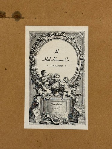 H. Hal Kramer Chicago Reproduction of Chinoiserie Fantasy, 1770–90 by ...