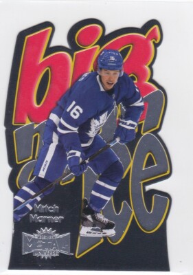 21/22 SKYBOX METAL UNIVERSE..JACK HUGHES..BIG MAN ON ICE..DIE CUT ...