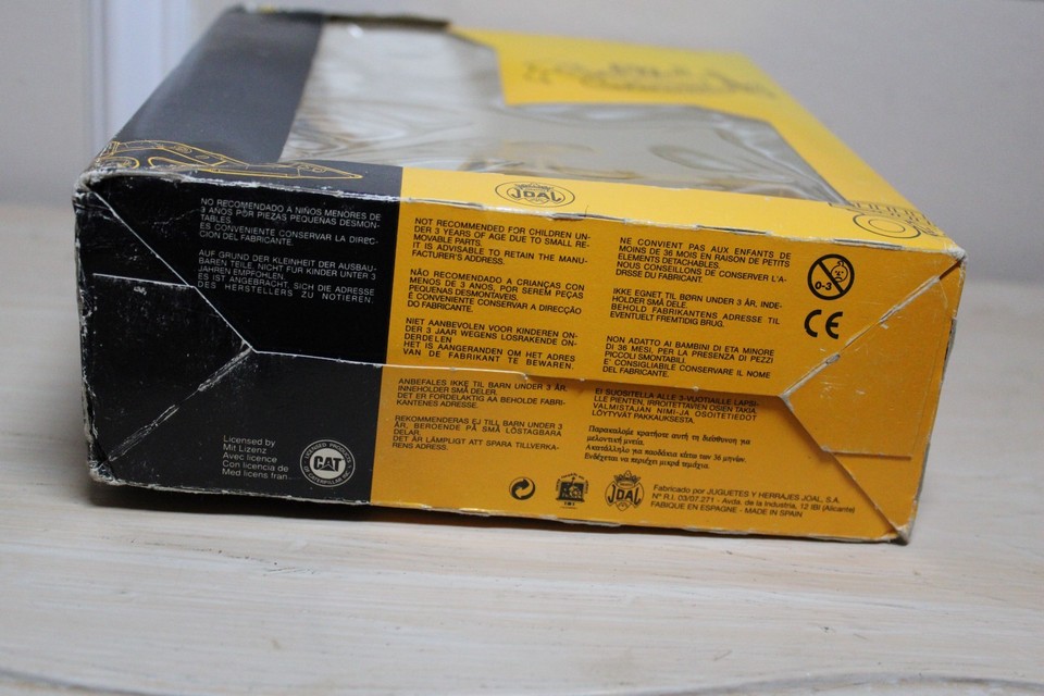 Joal Caterpillar Die Cast Compact Digging Crane Ref #225 Made in Spain ...