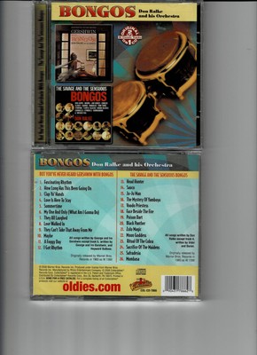 DON RALKE & ORCH -GERSHWIN BONGOS/SAVAGE SENSUOUS BONGOS (CD) NEW *26 ...