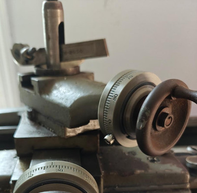 Logan 10" Lathe Compound Large 2.5" dial 0-100(Fits over 1.205-1.218 ...