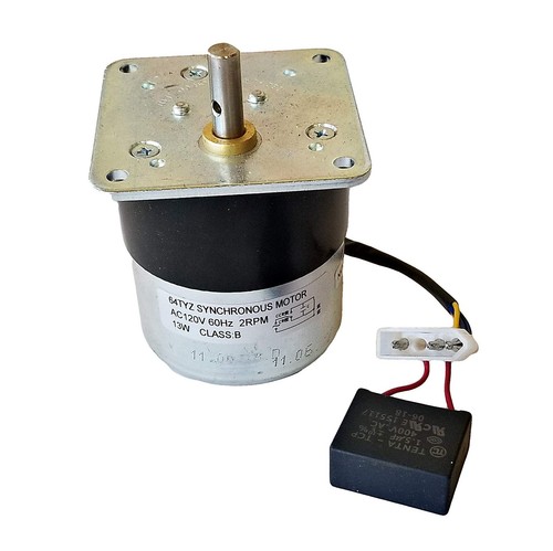 Authentic PelPro SRV7000-670 2RPM Auger Feed Motor for Pellet Stoves ...