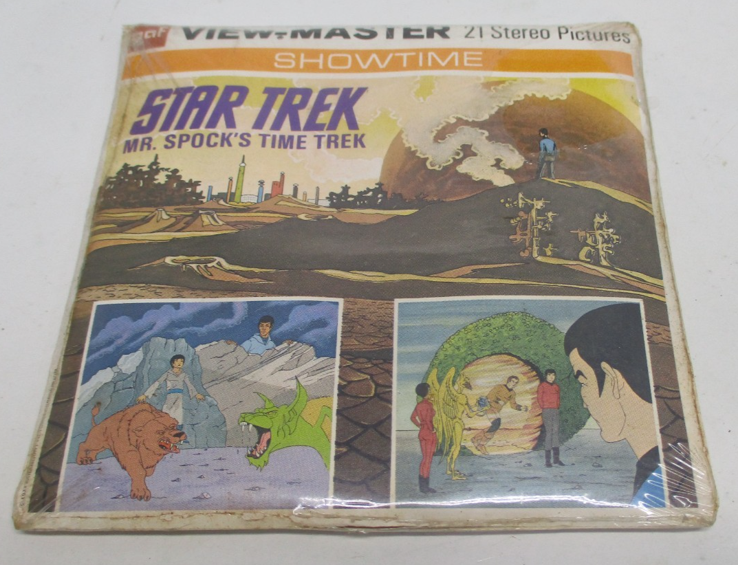 SEALED! 1974 View-Master STAR TREK Mr. Spock's Time Trek ANIMATED ...