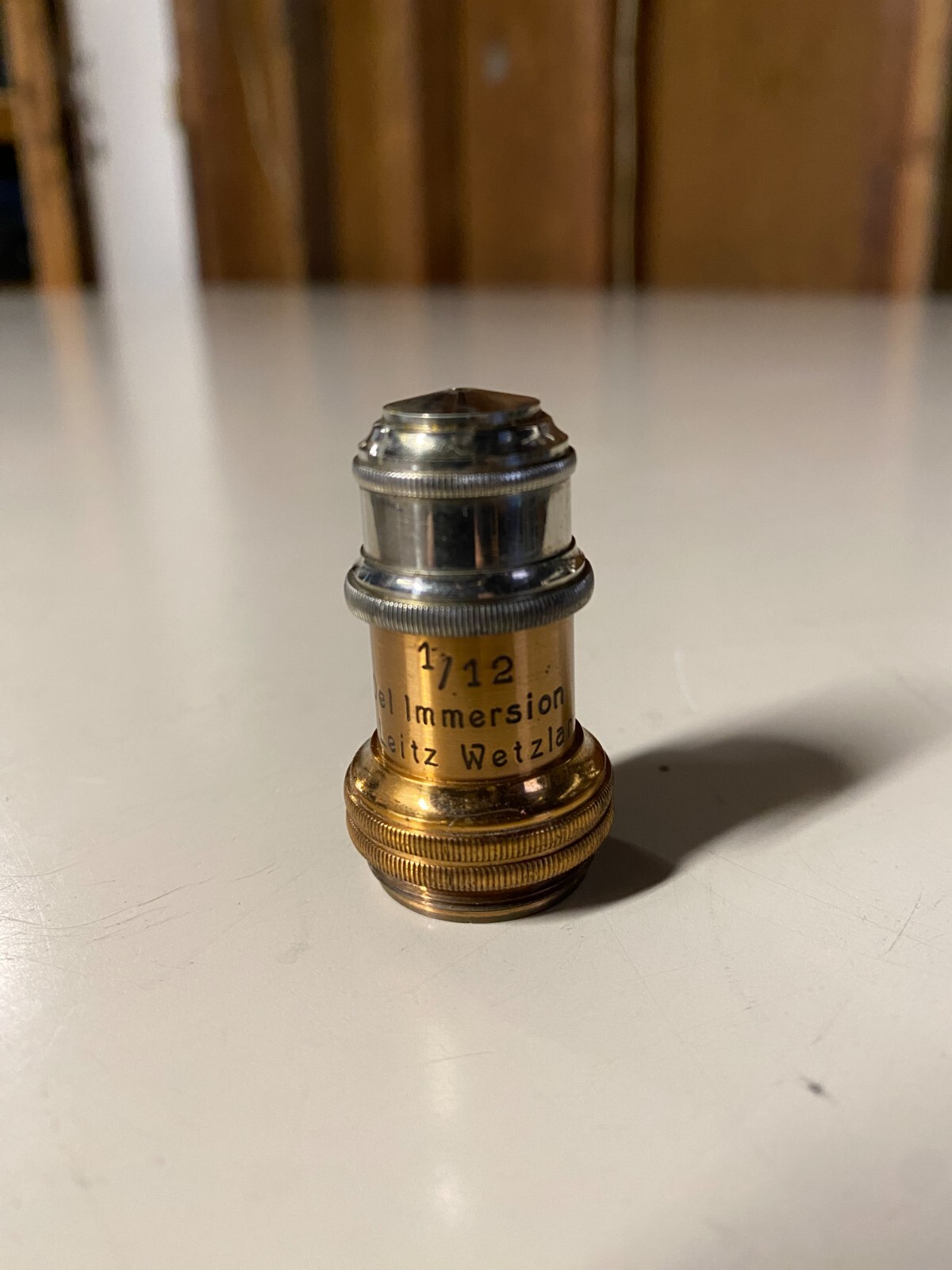 Ernst Leitz Wetzlar Oel Immersion Microscope objective. | eBay