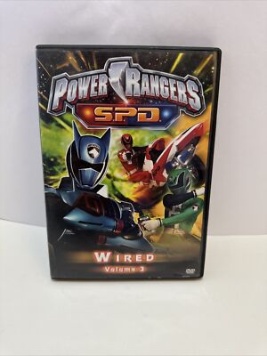 Power Rangers S.P.D. Vol. 3: Wired (DVD, 2005) 786936282702| eBay