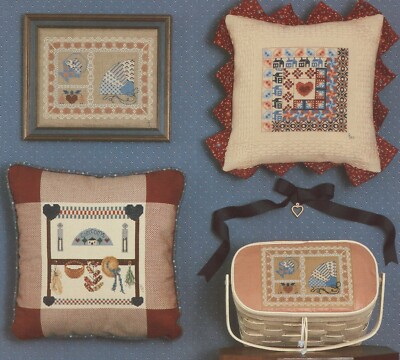 Heart Strings Pat Thode Country Pleasures with Floba Fabric Cross ...