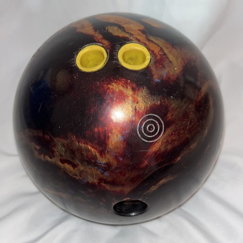 Ebonite Conquest Matrix Bowling Ball Maroon Gold Swirl 14lbs 2oz ...