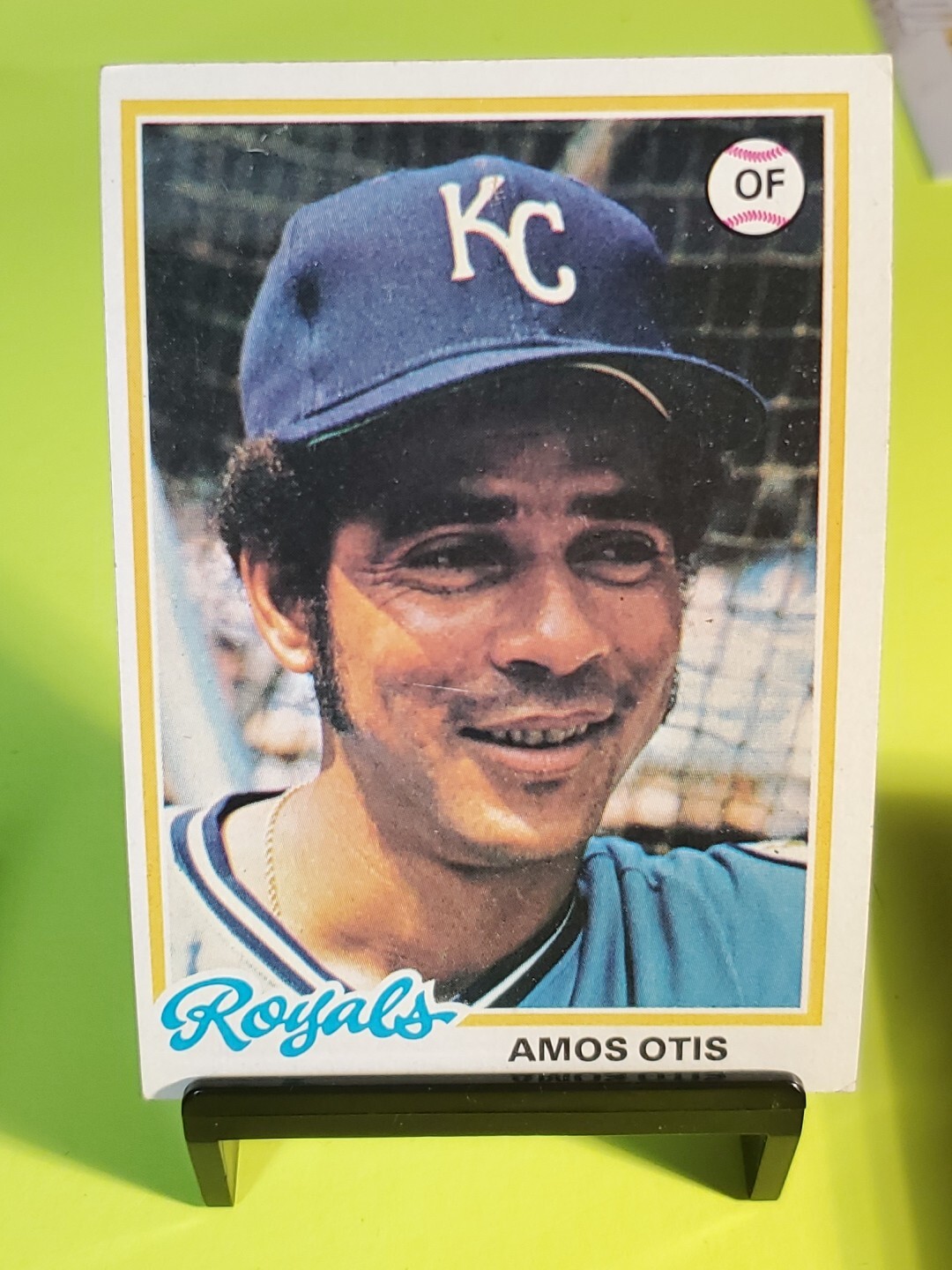 1978 Topps Baseball Amos Otis Kansas City Royals Card #490 | eBay