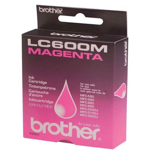 Brother LC600 Multipack cartouche d'encre C/M/Y/BK authentique (TVA ...