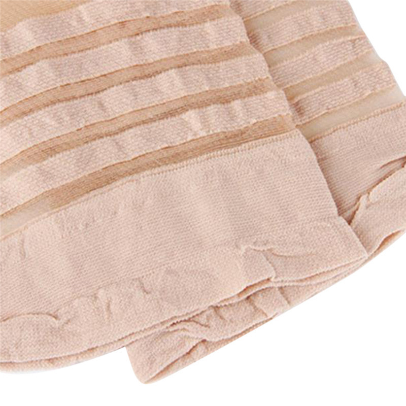 Women Stocking Lace Top Silicone Band Stay Up Thigh High Stockings ...