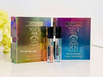 2 Moschino Toy 2 Pearl EDP Perfume Sample Spray 1 ml Sample Vial NEW ...