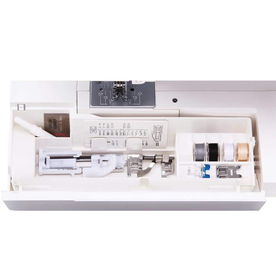 Janome Sewing Machine 22 Stitch Automatic Needle Threading W/ Reverse ...
