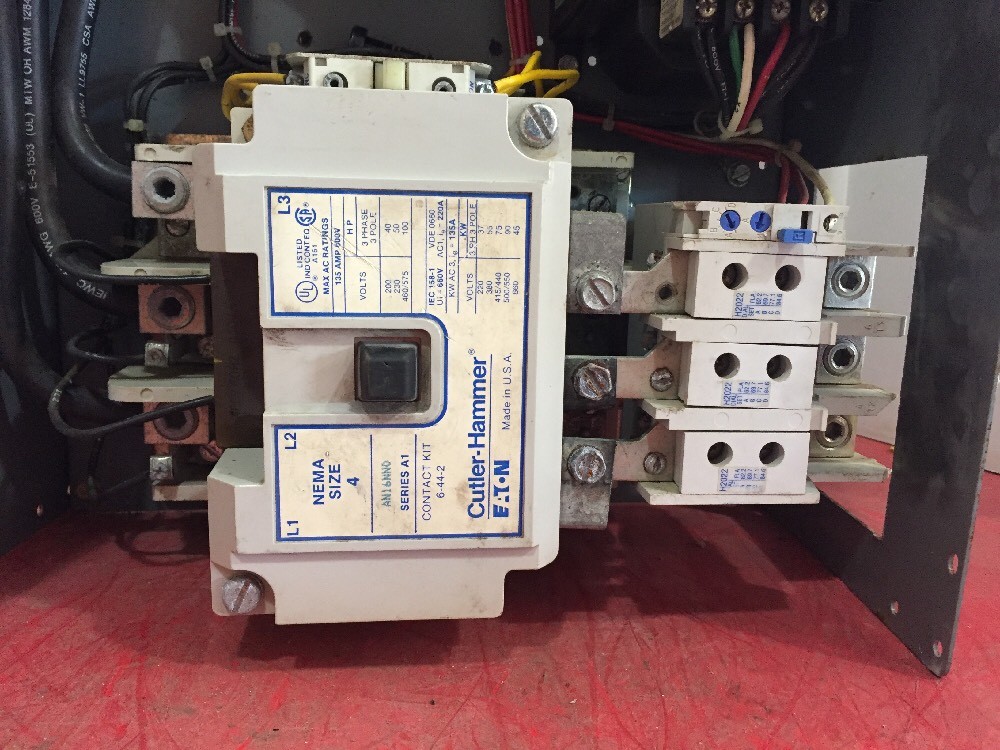 Cutler Hammer Freedom Unitrol 36" Starter Bucket Size 4 AN16NN0 Fusible ...